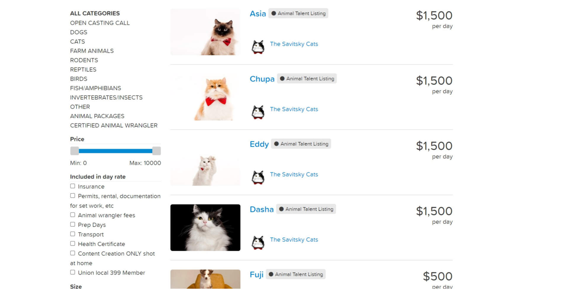 Pet Actors, Dog Actors, Become an Animal Actor - Pets on Q